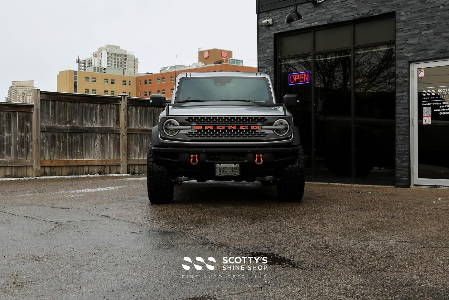 2024 Ford Bronco Outer Banks Xpel Window Tint, Ceramic Coating