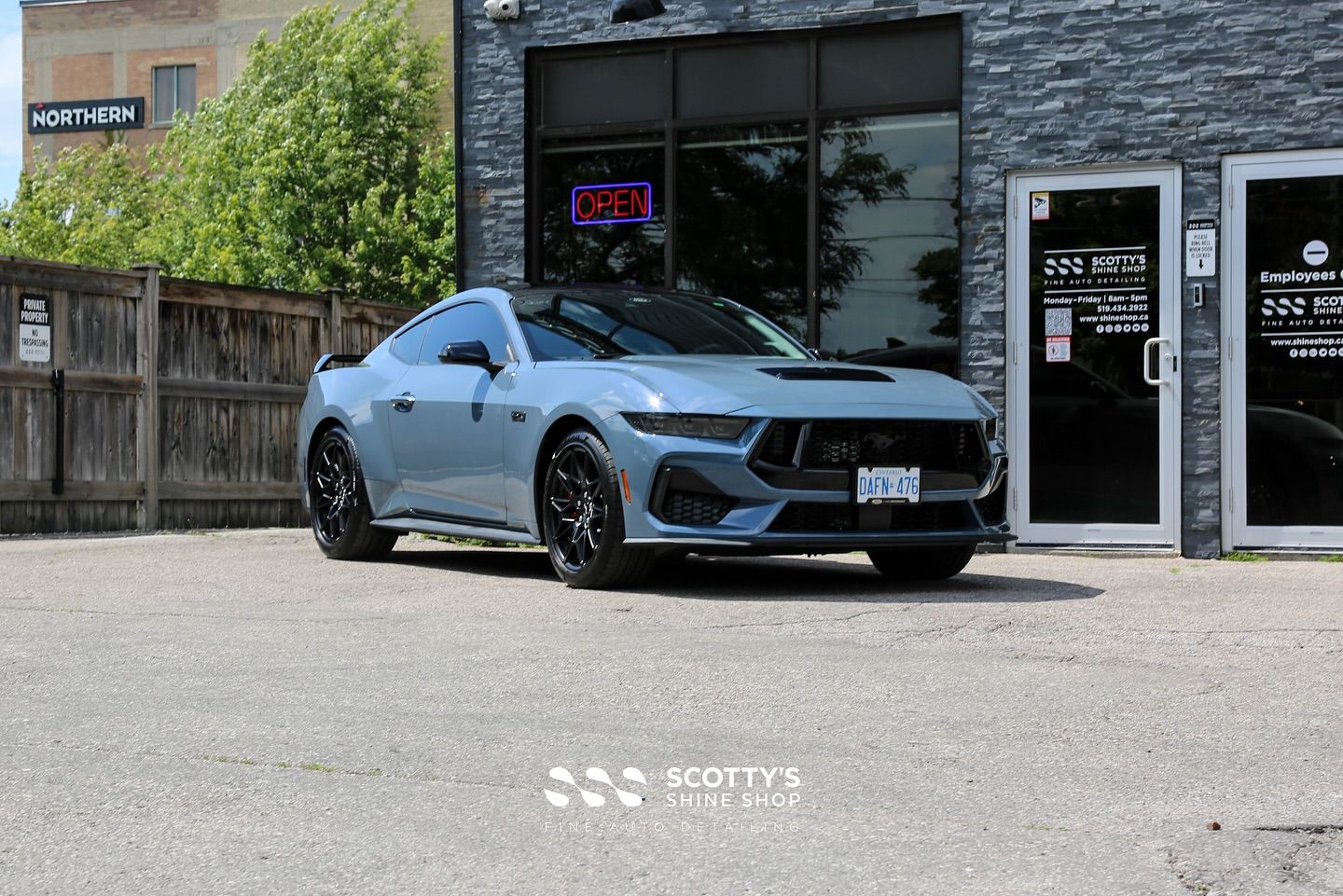 2024 Ford Mustang GT New Car Prep and Modesta Ceramic Coating