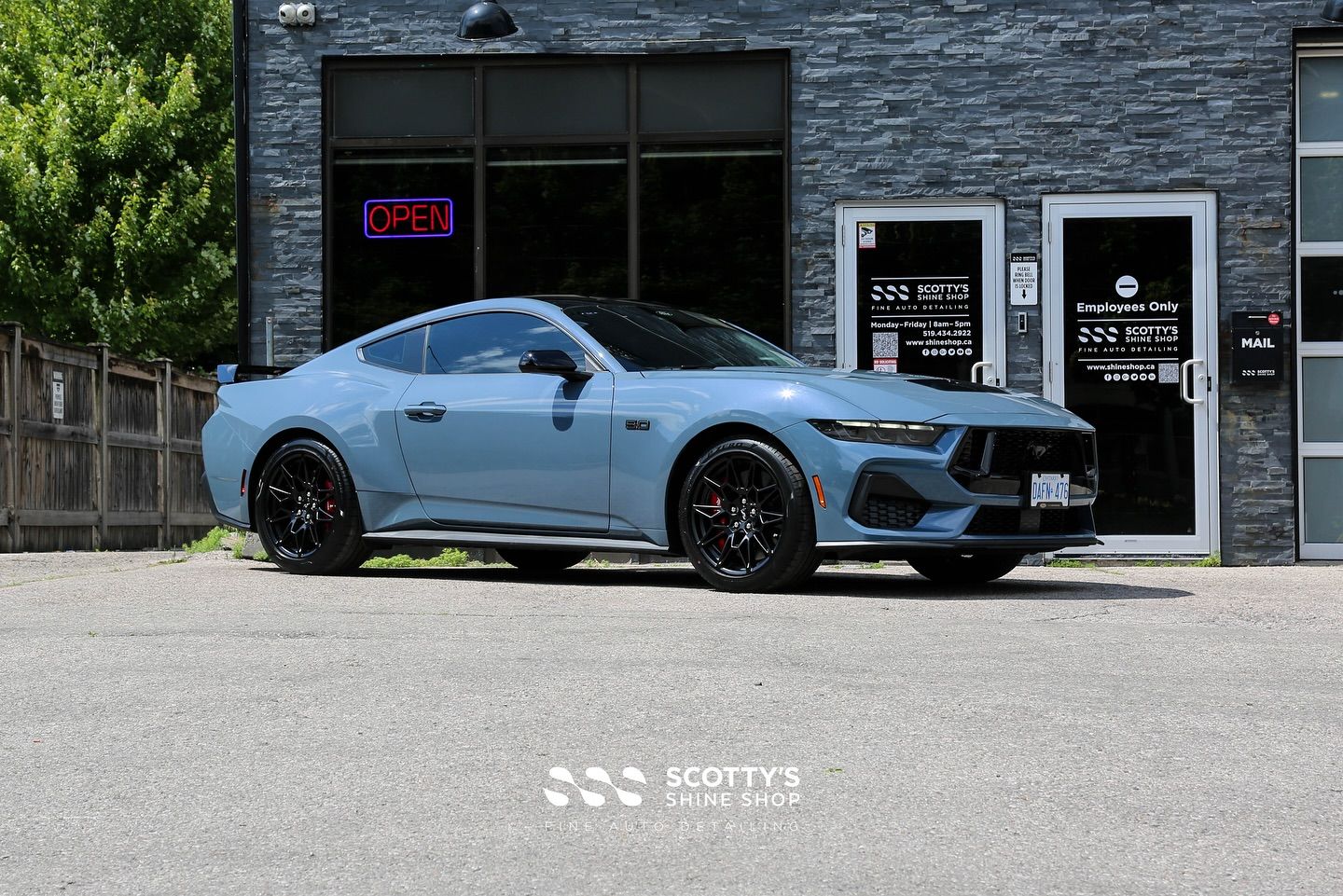 2024 Ford Mustang GT New Car Prep and Modesta Ceramic Coating