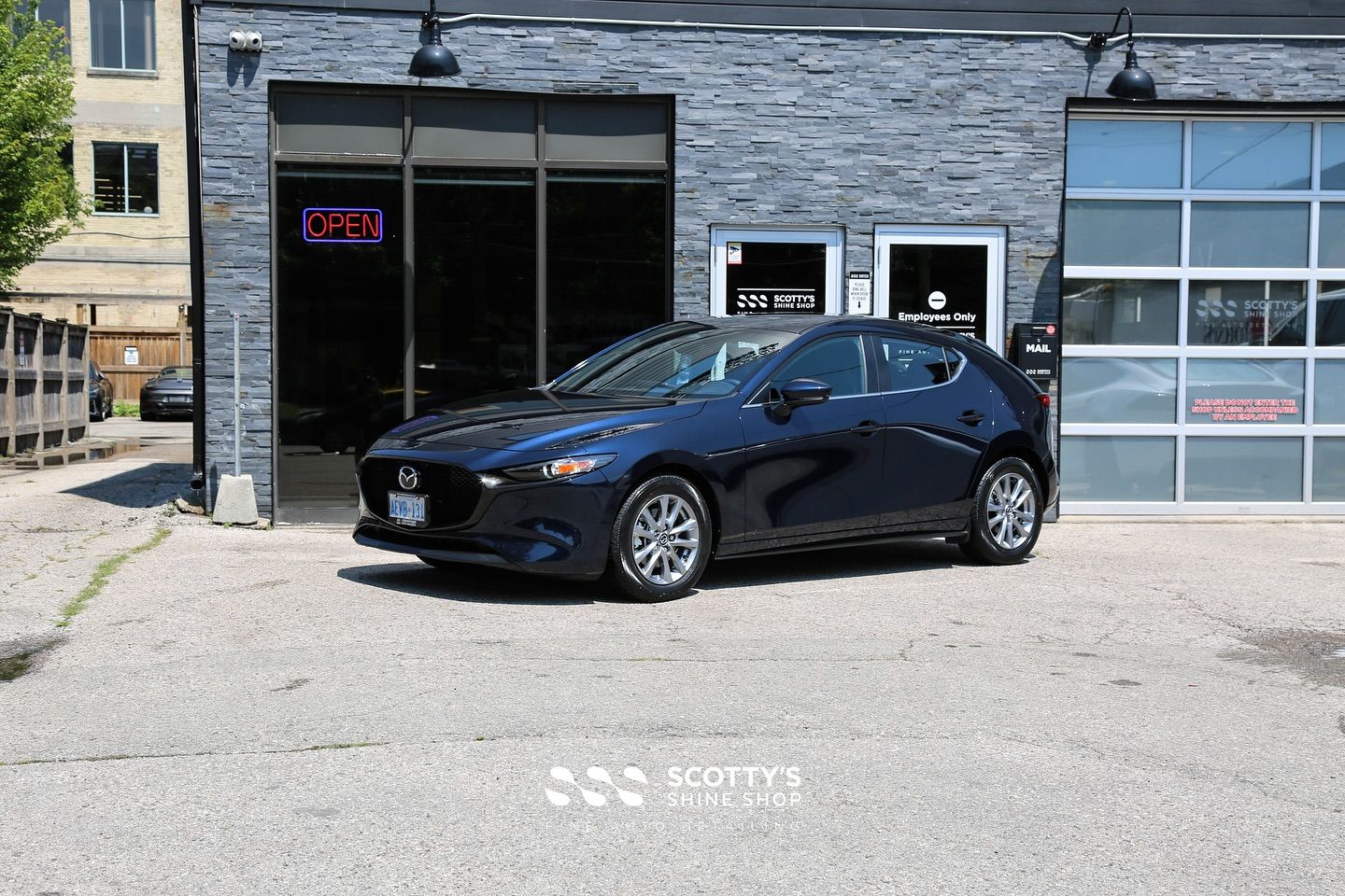 2024 Mazda 3 New Car Prep and Modesta BC-X Ceramic Coating