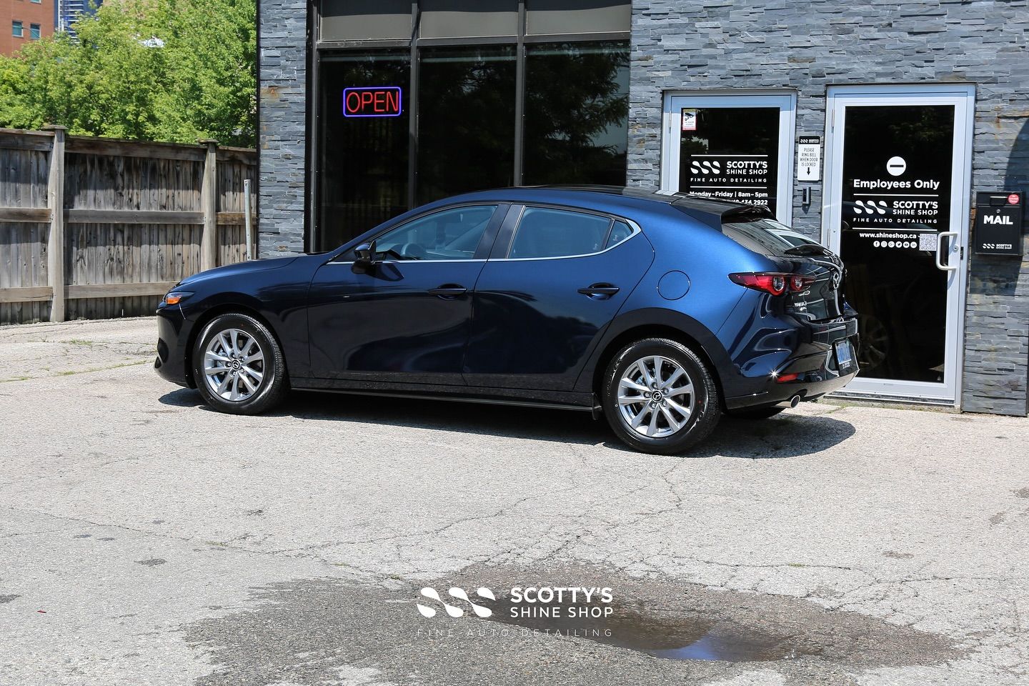 2024 Mazda 3 New Car Prep and Modesta BC-X Ceramic Coating