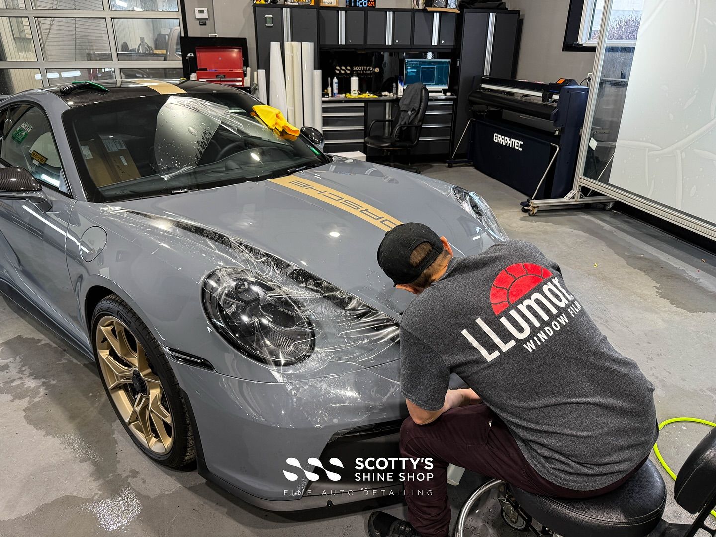 2024 Porsche 911 GT3 PPF Paint Correction Tint Ceramic Coating