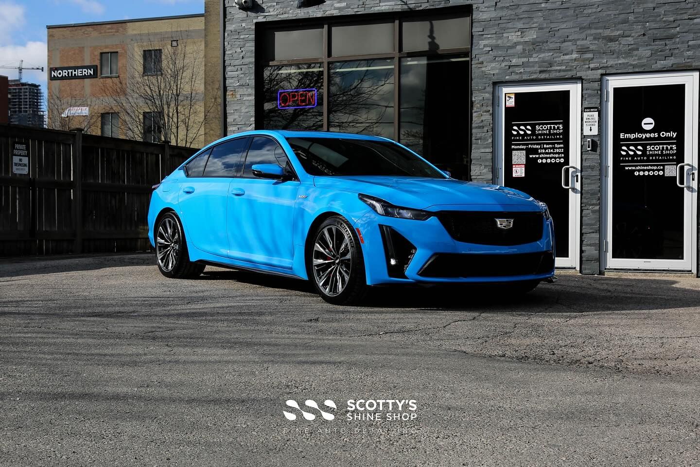 2025 Cadillac CT5 Blackwing Xpel PPF and Ceramic Window Tint