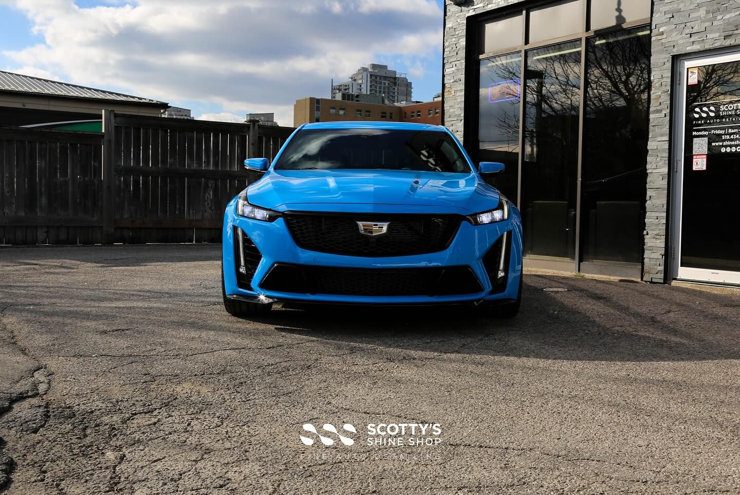 2025 Cadillac CT5 Blackwing Xpel PPF and Ceramic Window Tint