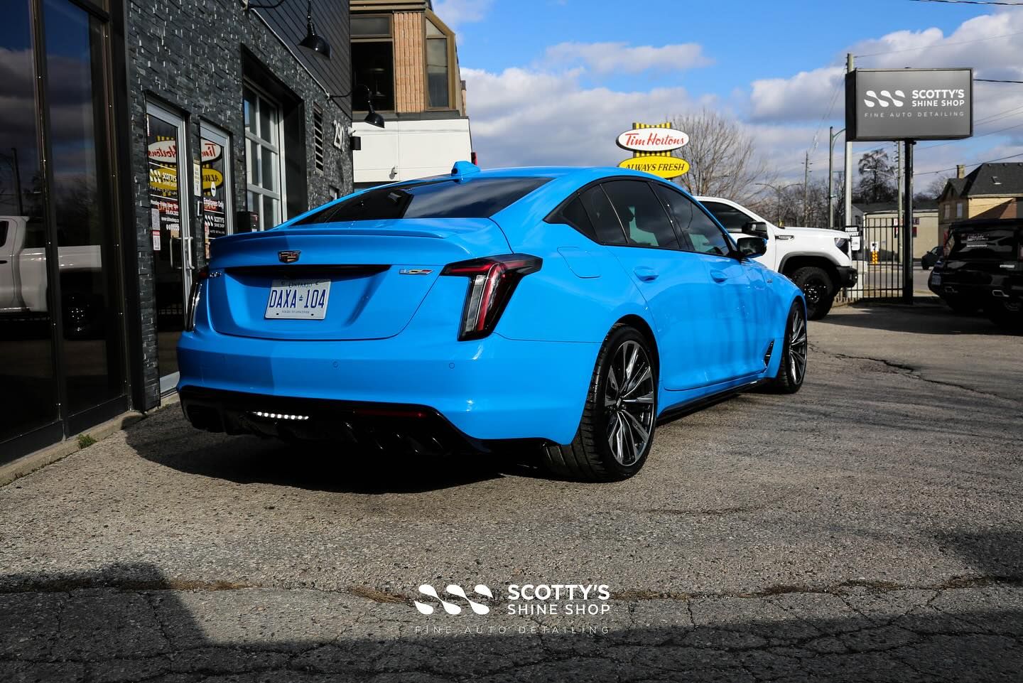 2025 Cadillac CT5 Blackwing Xpel PPF and Ceramic Window Tint