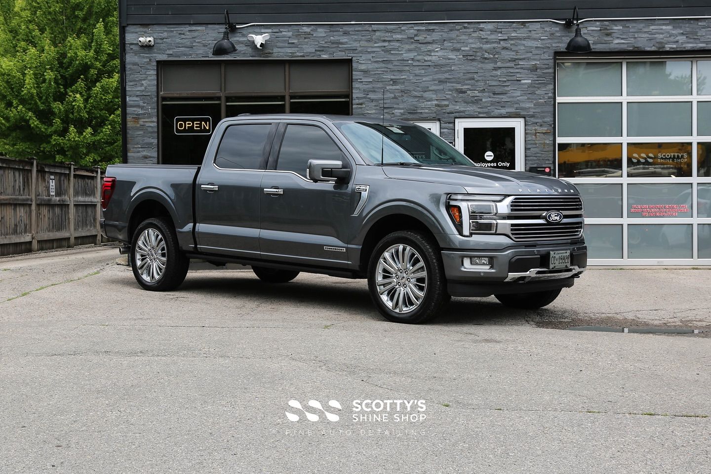 2025 Ford F-150 Platinum | LLumar Formula 1 Stratos Ceramic Window Tint ...