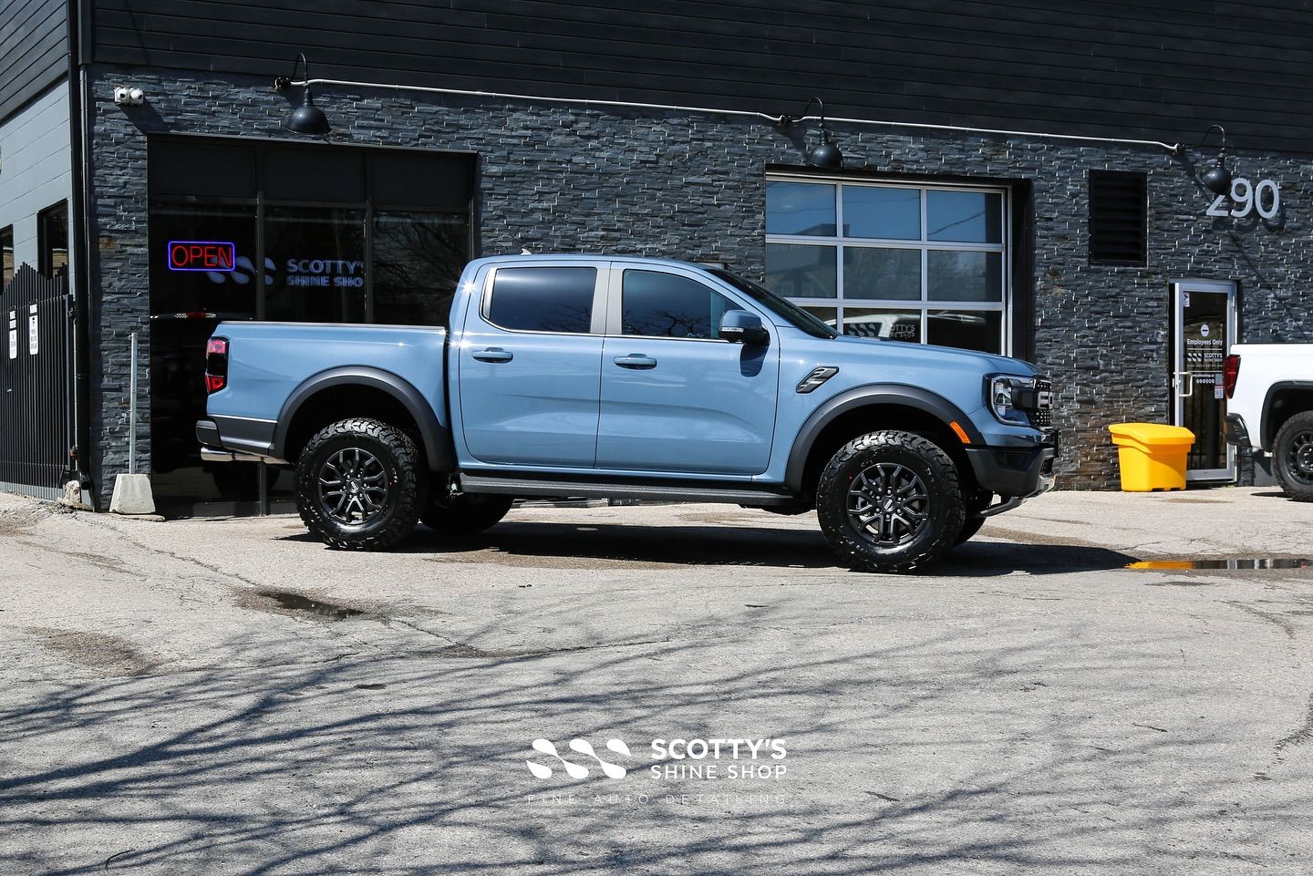 Ford Ranger Raptor LLumar Window Tint Modesta Glass Wheel Coating
