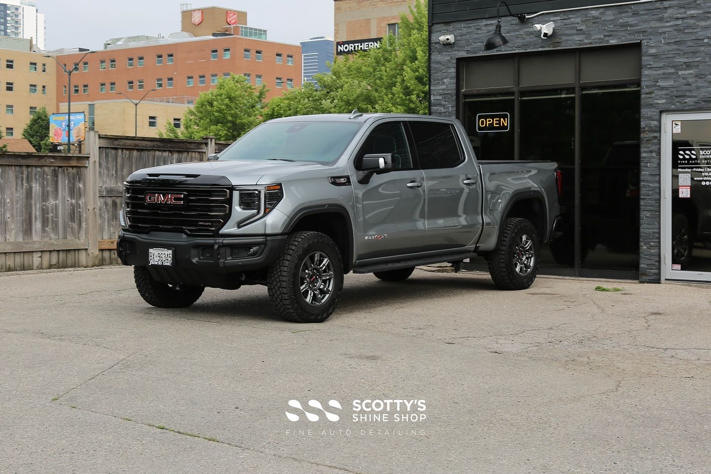 2025 GMC Sierra AT4X | Full LLumar Formula 1 Stratos Window Film, Full ...
