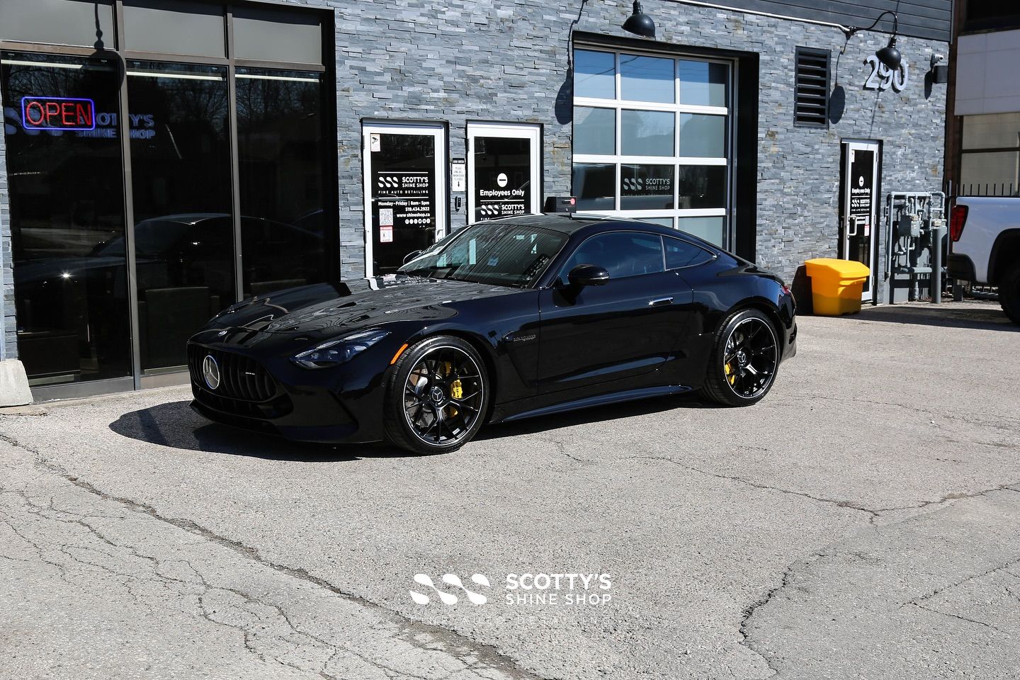 2025 Mercedes-AMG GT55 LLumar Window Tint, Modesta Glass Coating