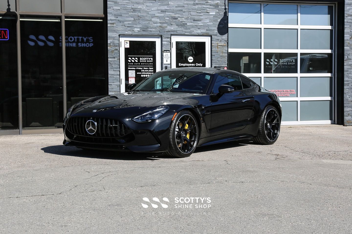 2025 Mercedes-AMG GT55 LLumar Window Tint, Modesta Glass Coating