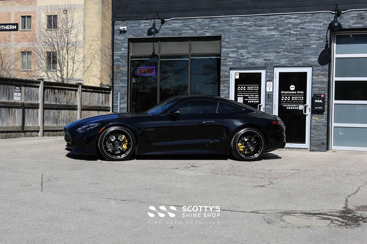 2025 Mercedes-AMG GT55 LLumar Window Tint, Modesta Glass Coating