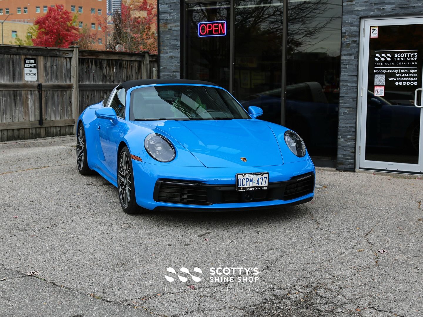 911 Targa4S Suntek Ultra Paint Protection Film London ON