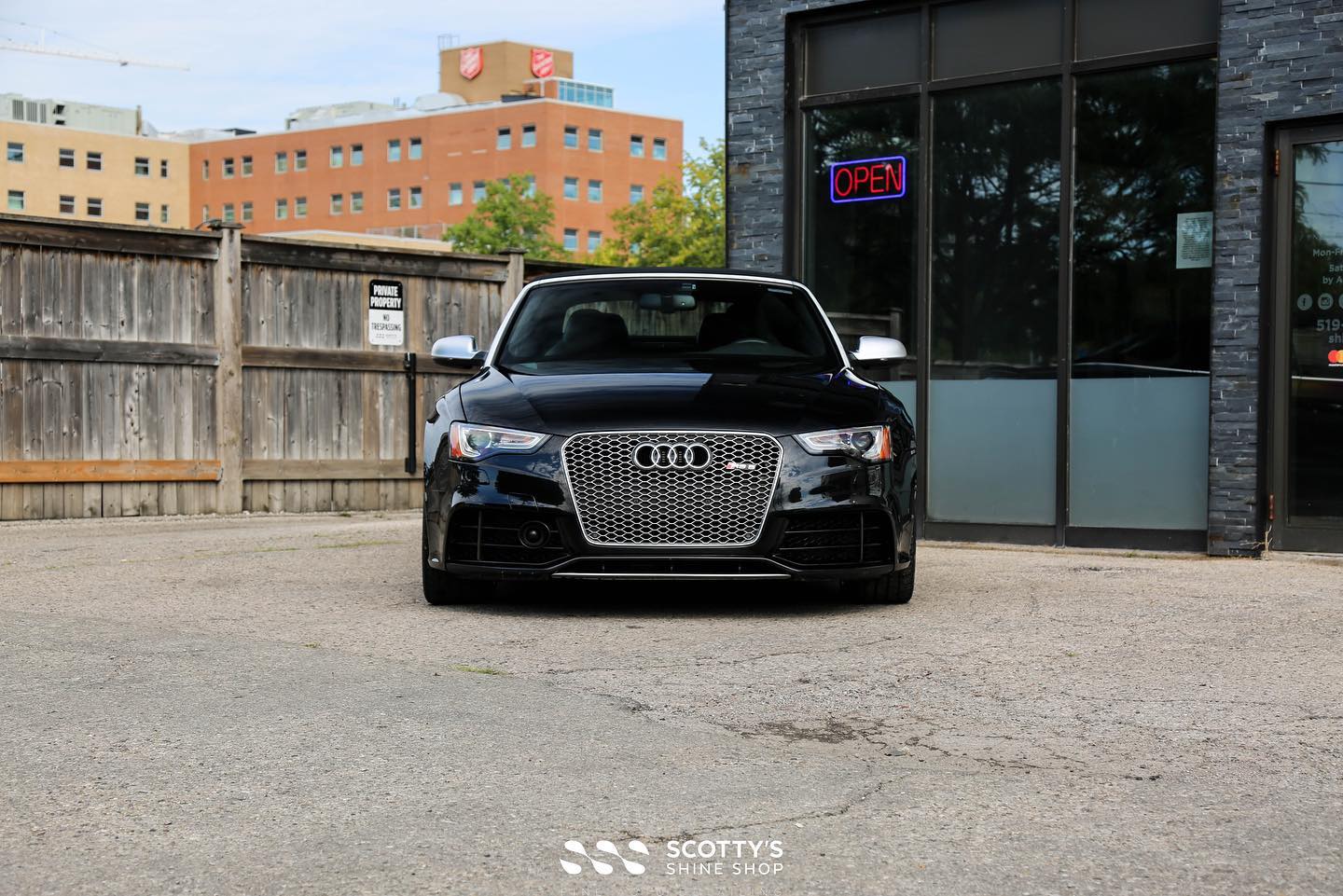 Audi RS5 Cabriolet Detailing Package Paint Correction London ON