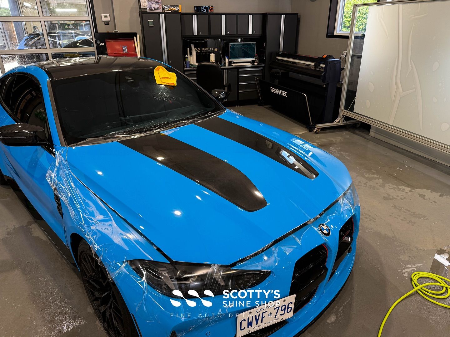 BMW M4 CS | Premium SunTek Ultra Paint Protection Film, LLumar Formula ...