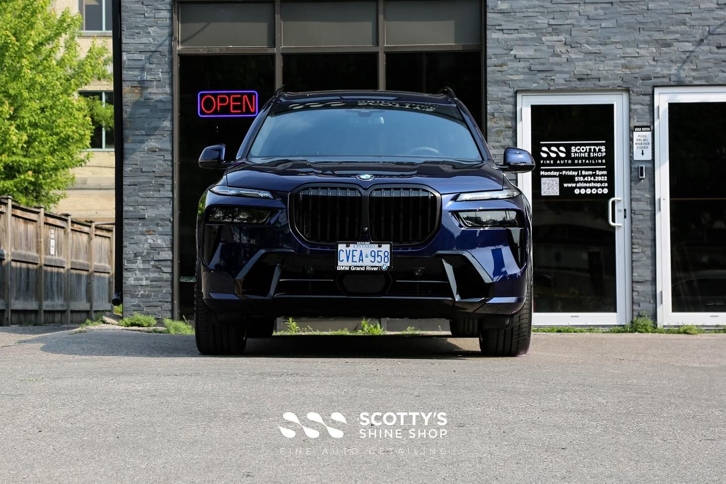 BMW X7 Xpel Ultimate Plus PPF Ceramic Coating London