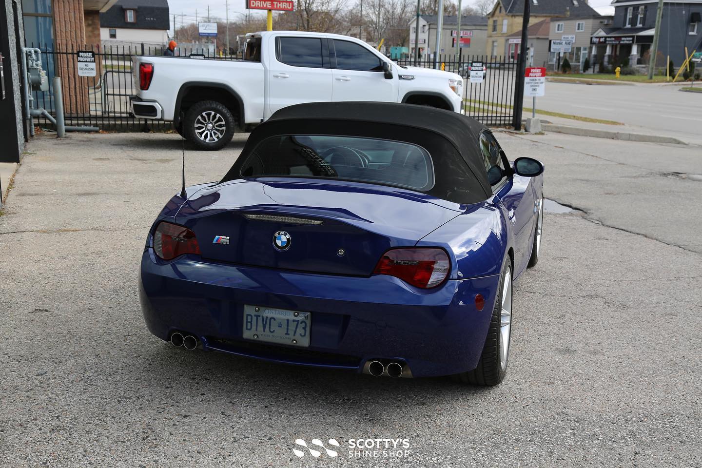 BMW Z4 M convertible restoration project