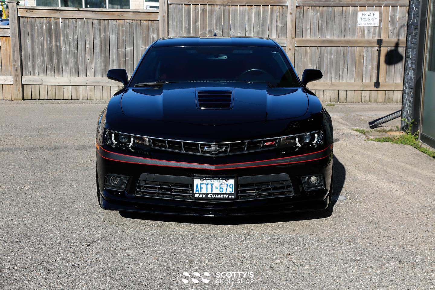 Ceramic Coating an Anniversary Edition Camaro