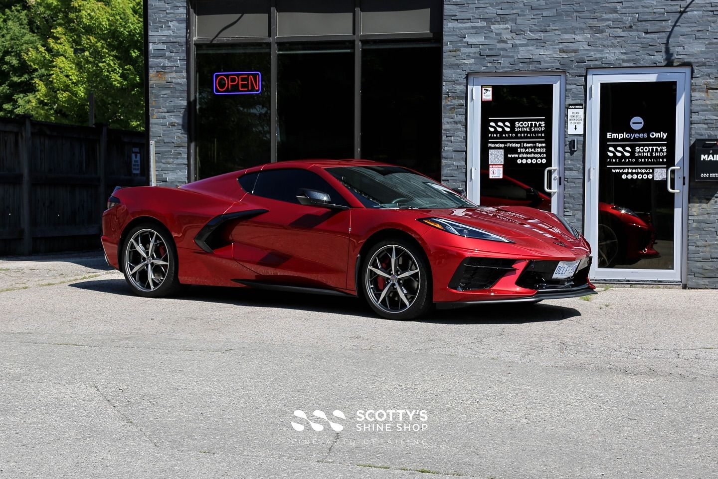 Chevrolet Corvette C8 Paint Protection Film Ceramic Coatings