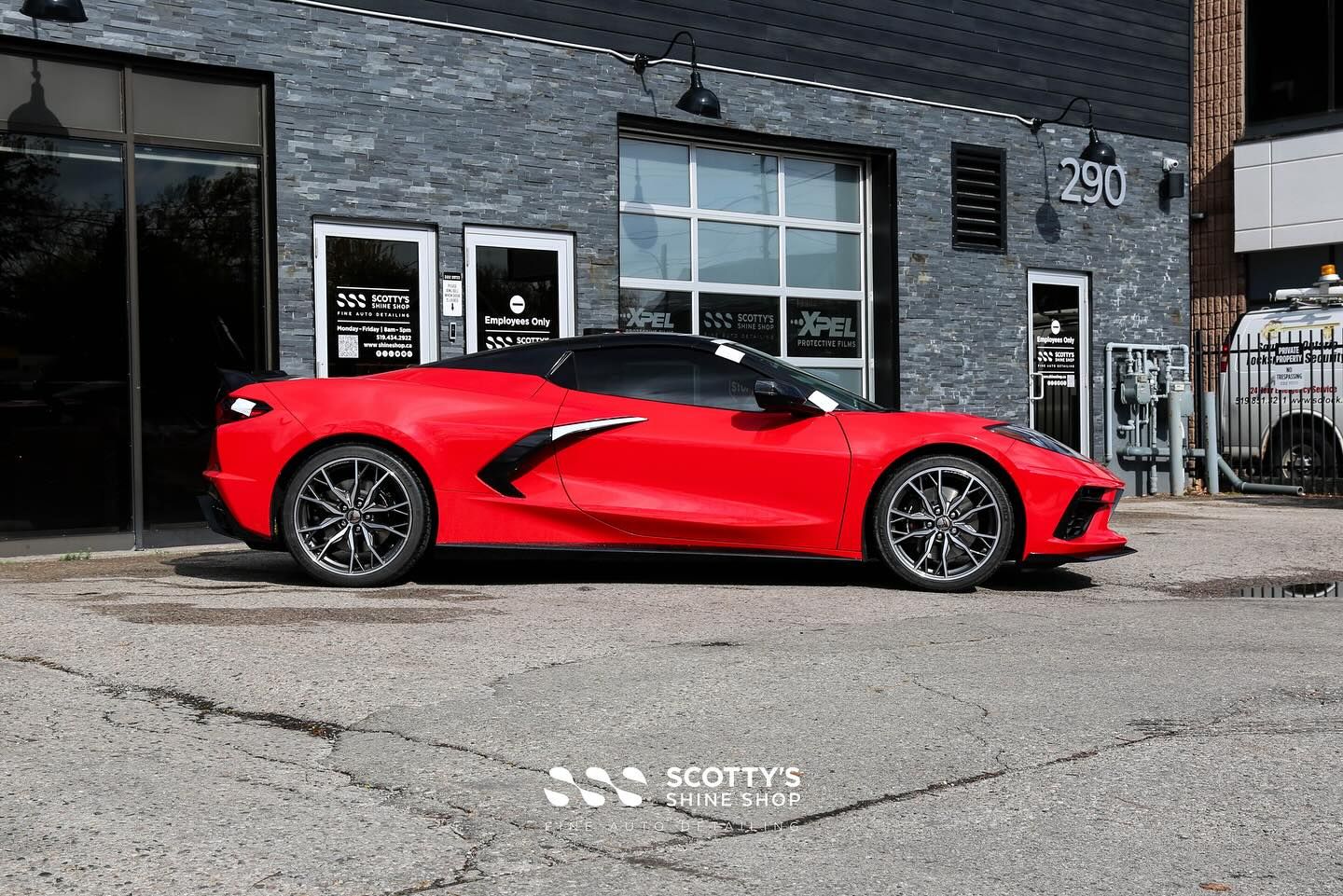 Chevrolet Corvette C8 | Xpel Prime Window Tint | London, Ontario
