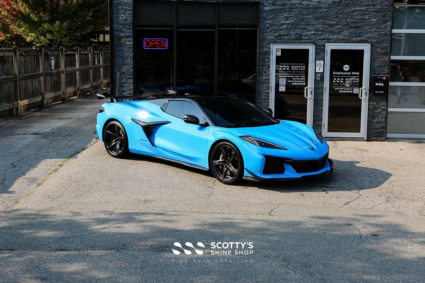 Chevrolet Corvette C8 Z06 Suntek Paint Protection Film London