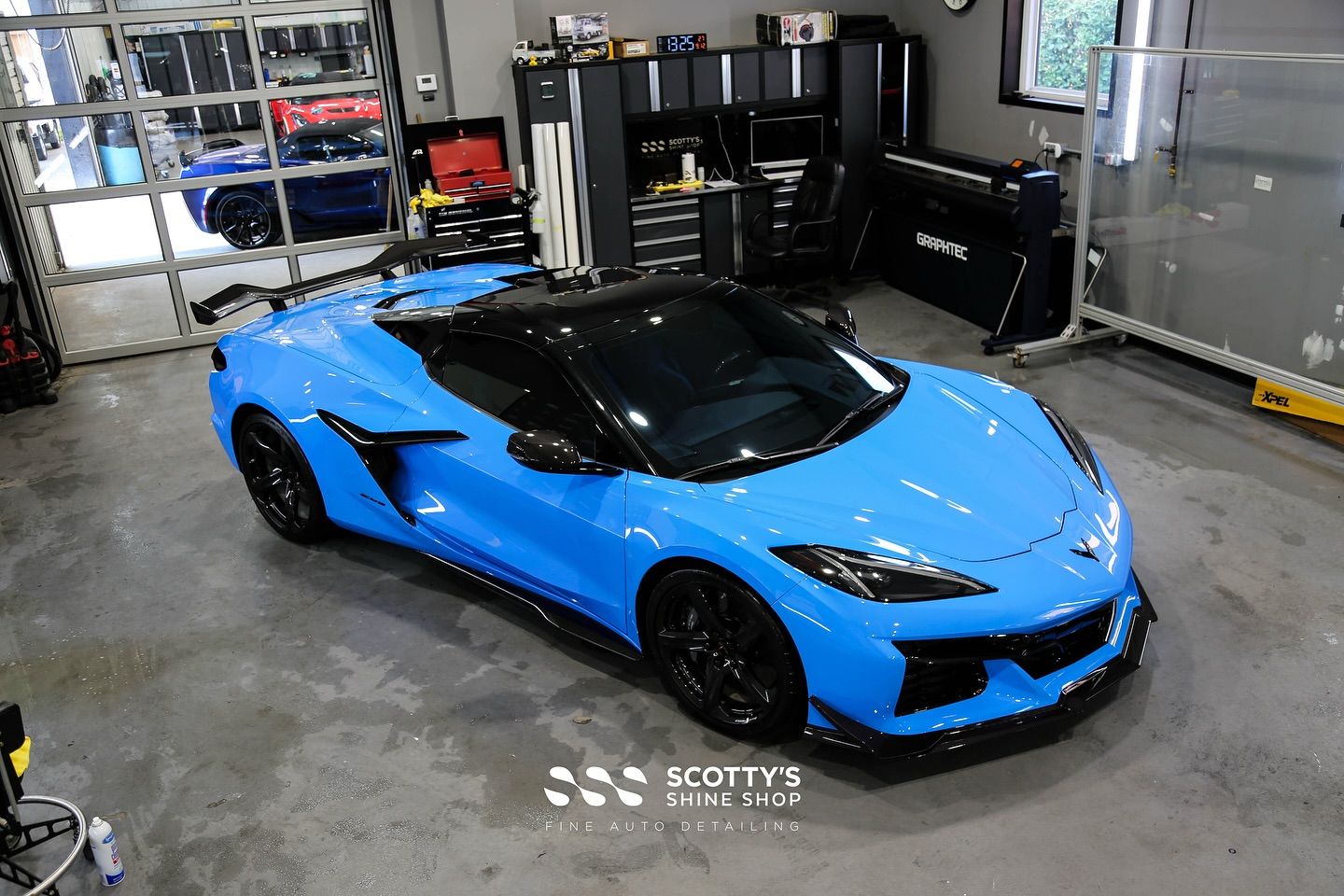 Chevrolet Corvette C8 Z06 Suntek Paint Protection Film London