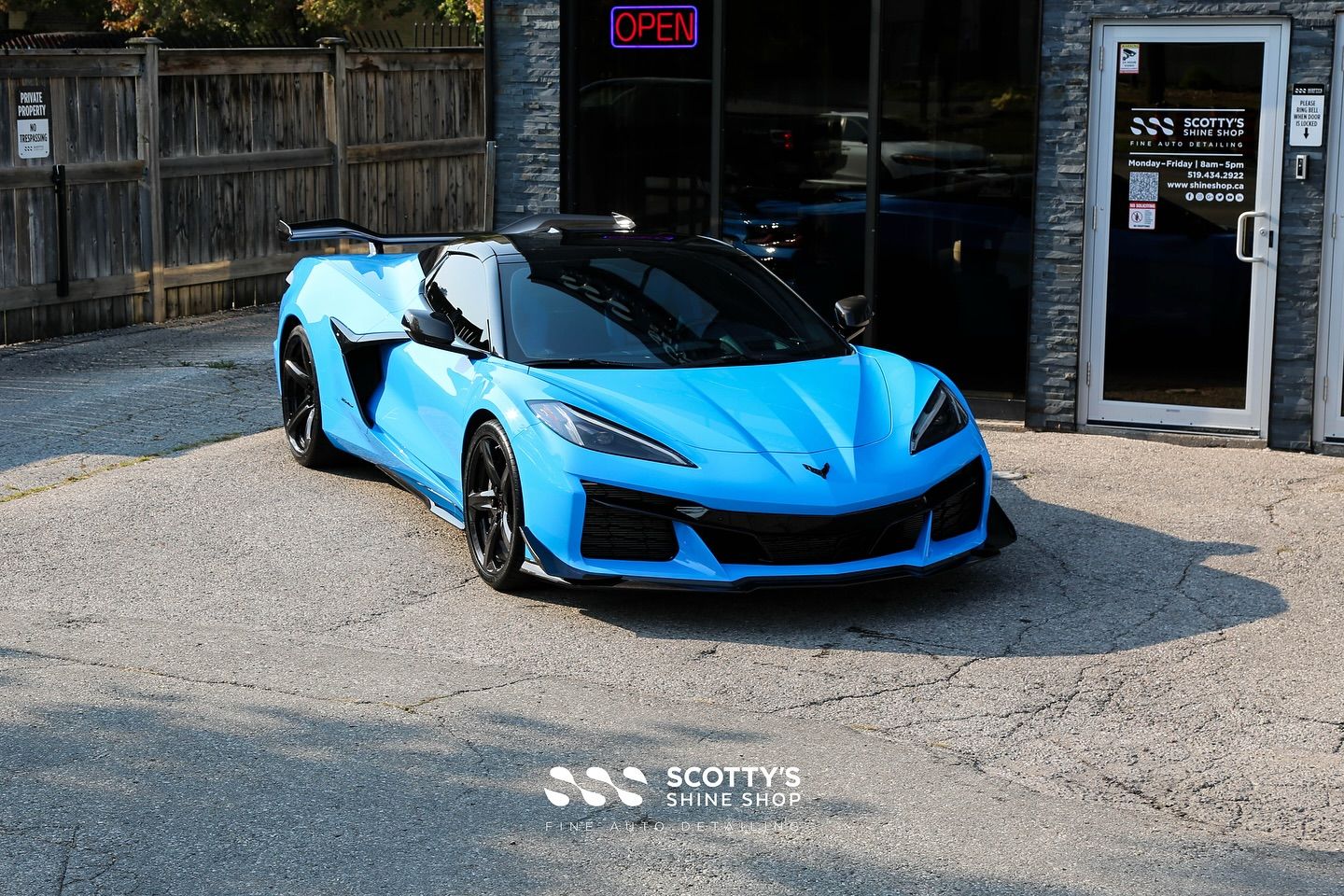 Chevrolet Corvette C8 Z06 Suntek Paint Protection Film London
