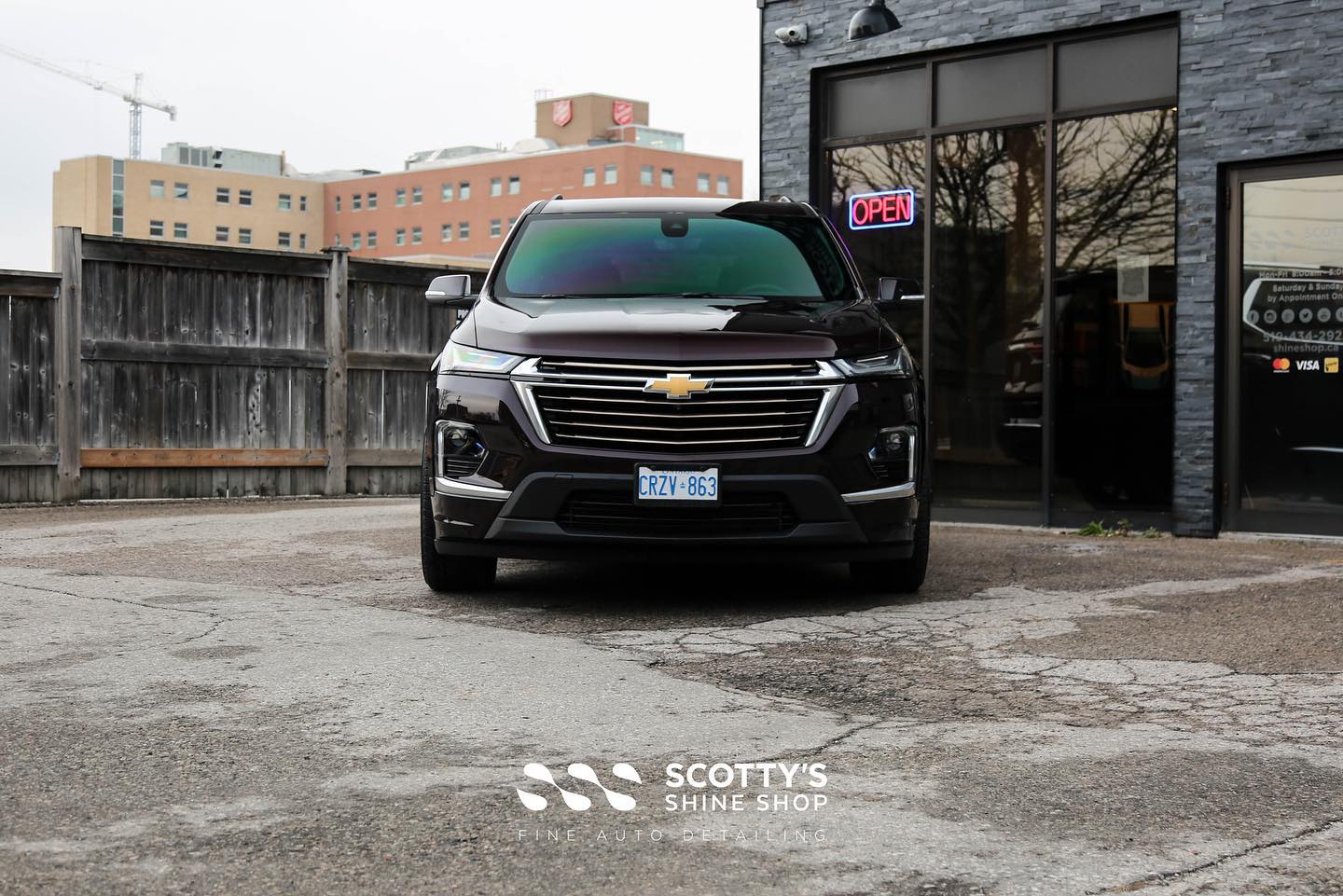 Chevrolet Traverse High Country Xpel PPF Gtechniq Paint Coating