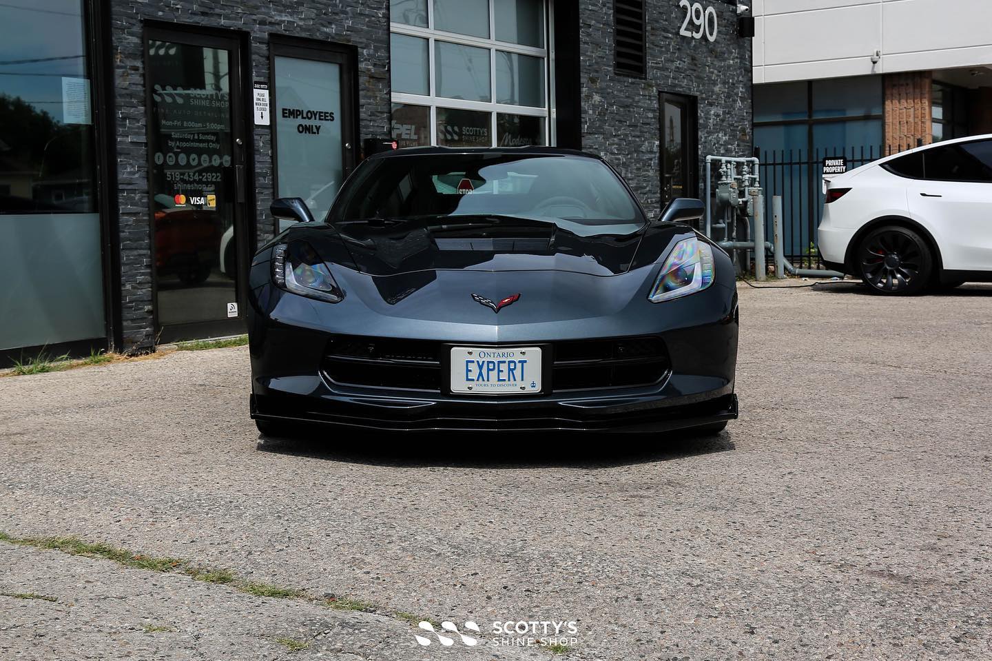 Corvette C7 | Paint Correction and Modesta Glass Coating London