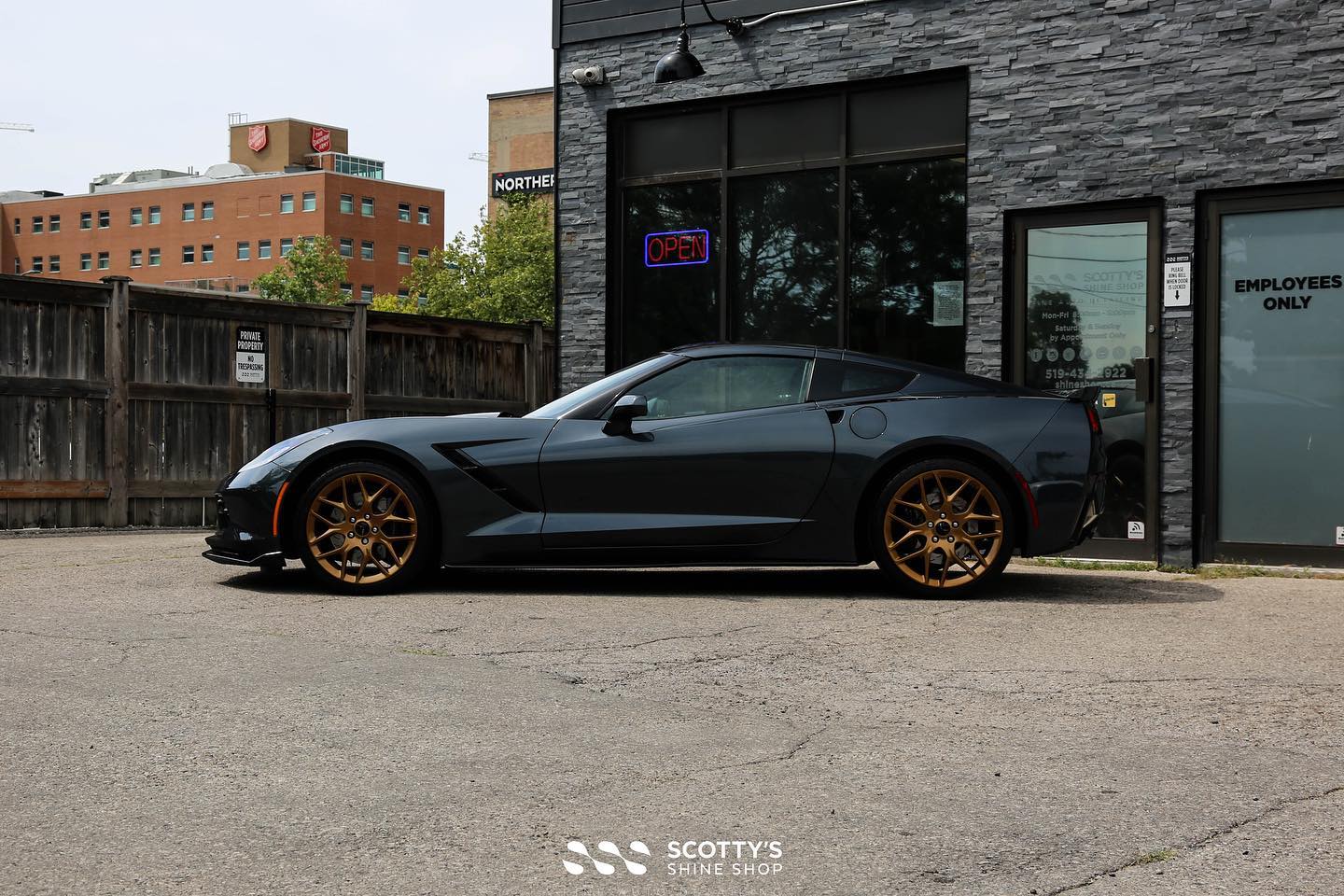 Corvette C7 | Paint Correction and Modesta Glass Coating London