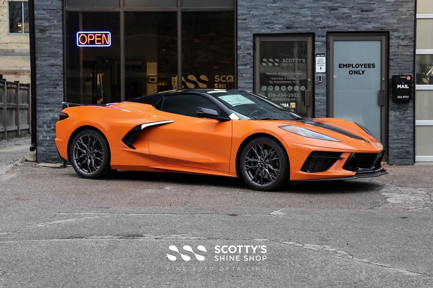 2023 Corvette C8 | Xpel Prime Tint | London, Ontario