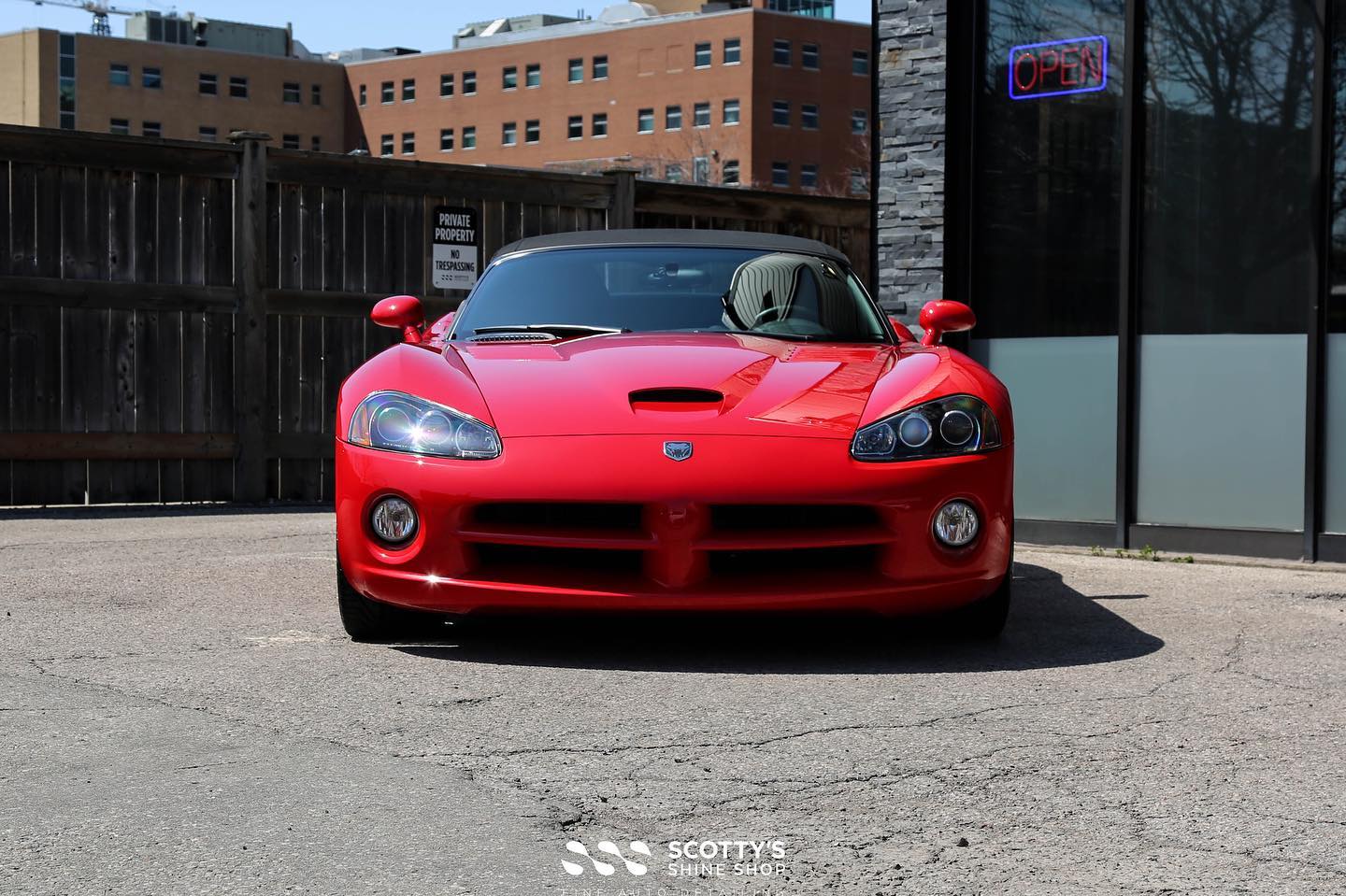 Dodge Viper Paint Correction Modesta Glass Coating London