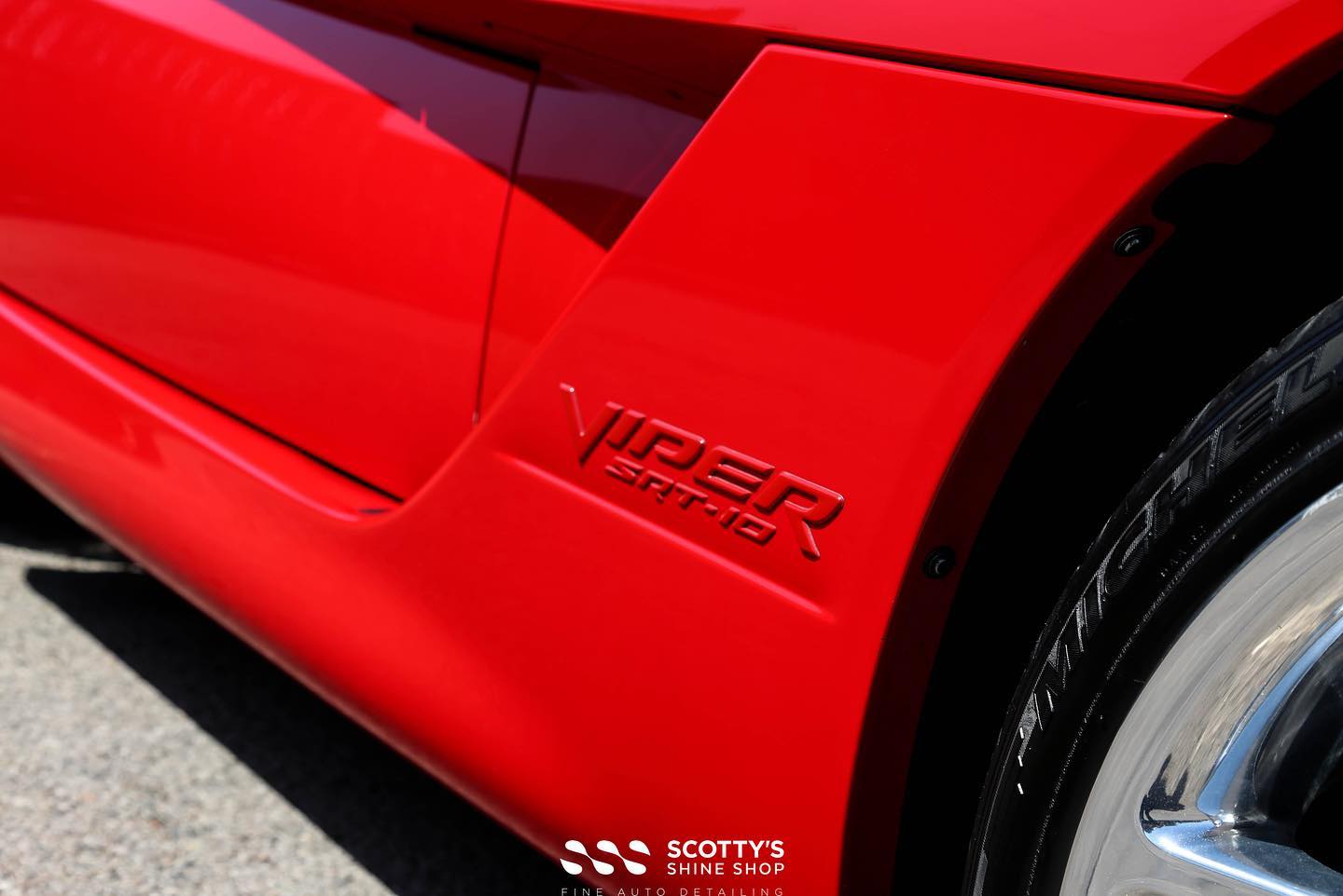 Dodge Viper Paint Correction Modesta Glass Coating London