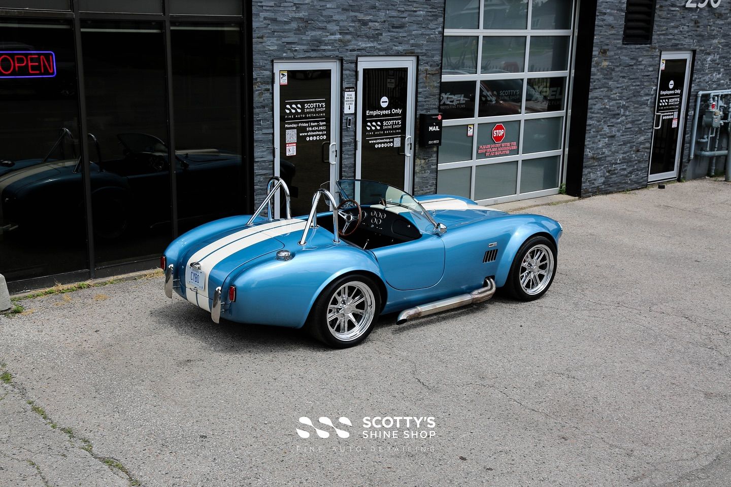 Factory Five Roadster Detailing and Modesta Ceramic Coating