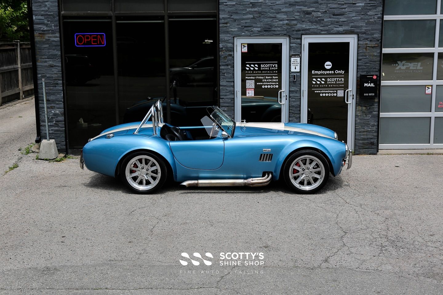 Factory Five Roadster Detailing and Modesta Ceramic Coating
