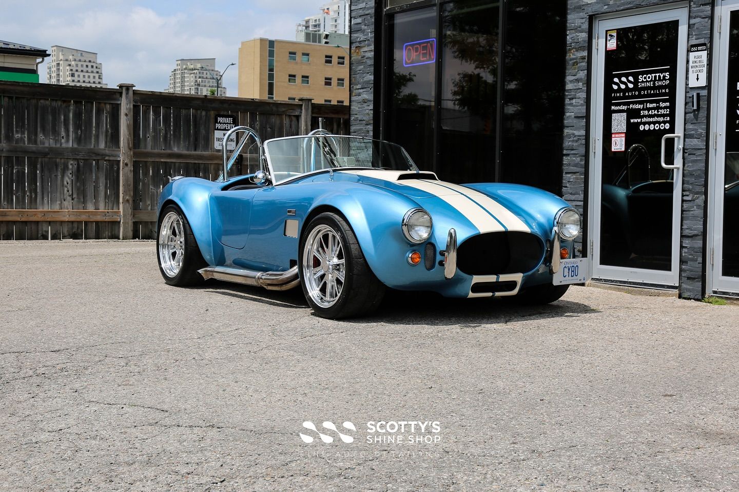 Factory Five Roadster Detailing and Modesta Ceramic Coating