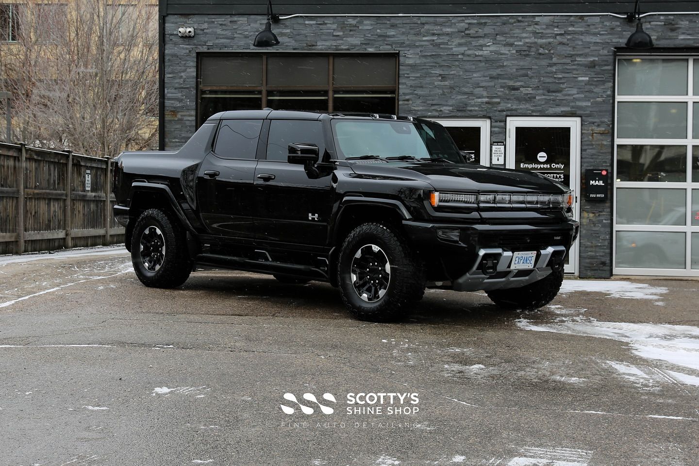 GMC Hummer Paint Correction LLumar Ceramic Window Film London