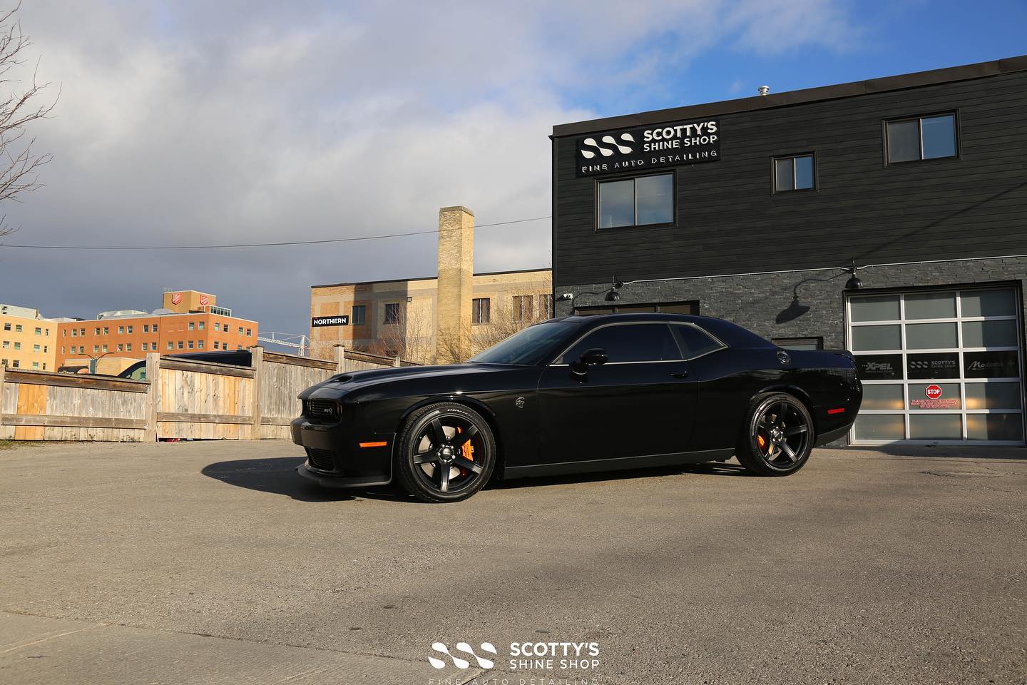 High Performance Window Tint for a Dodge Challenger Hellcat
