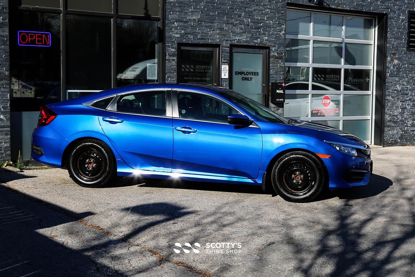 Honda Civic Paint Correction and the Ultimate Package London, ON