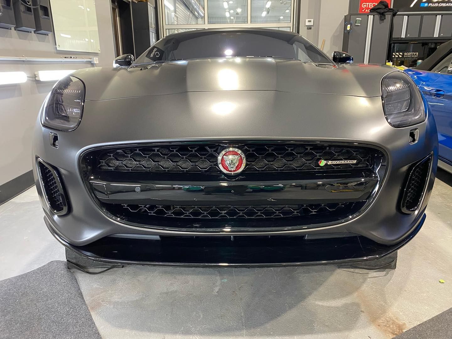Jaguar F Type | Front Grille Full Chrome Delete | London, Ontario