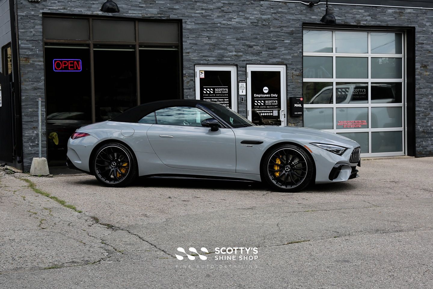 Mercedes SL Detailing Paint Protection Film and Ceramic Coating