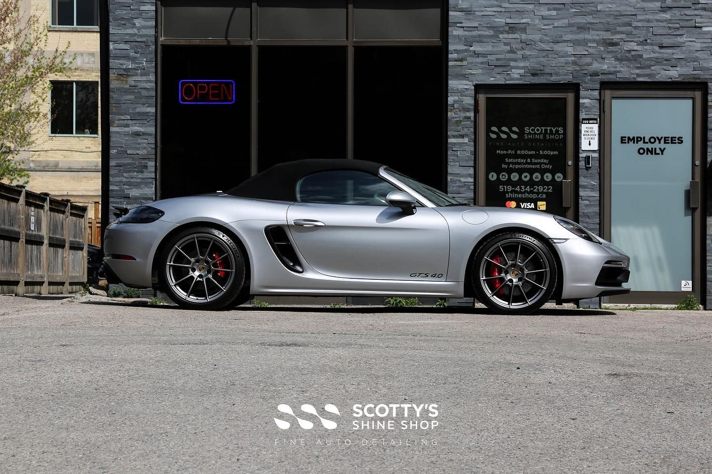 Porsche 718 Boxster GTS Xpel Paint Protection Film London