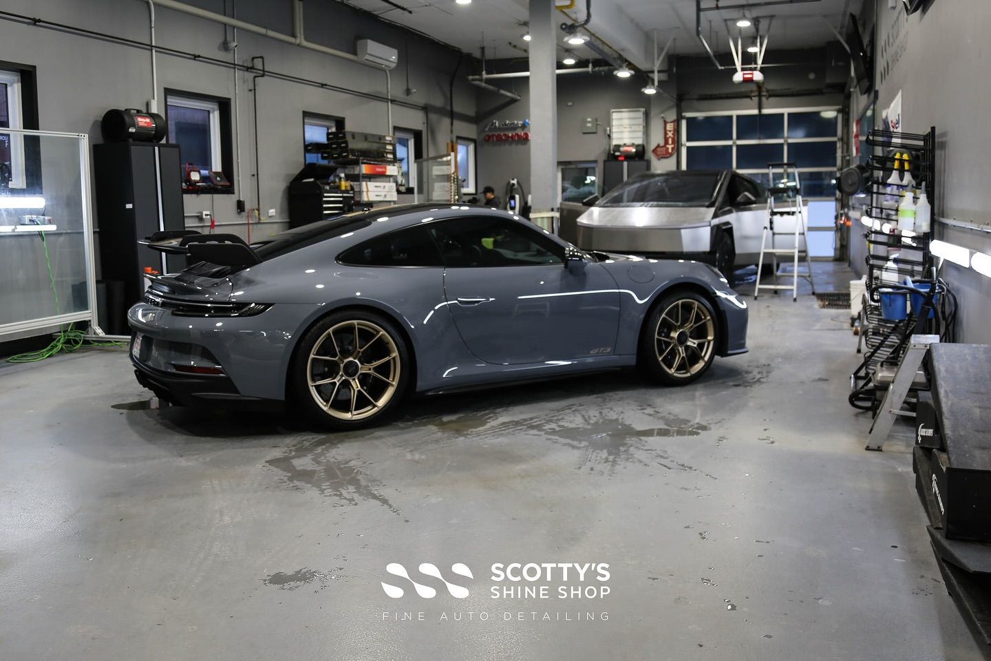 Porsche 911 GT3 Suntek PPF LLumar Window Tint Modesta Coatings