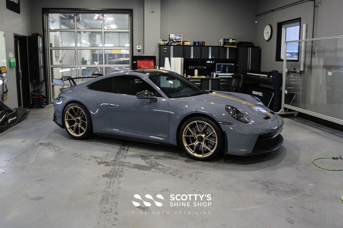 Porsche 911 GT3 Suntek PPF LLumar Window Tint Modesta Coatings