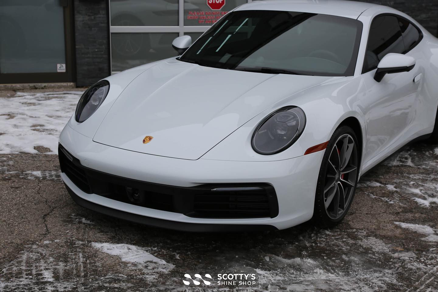 Porsche 911 Xpel paint protection film & Prime XR window tint