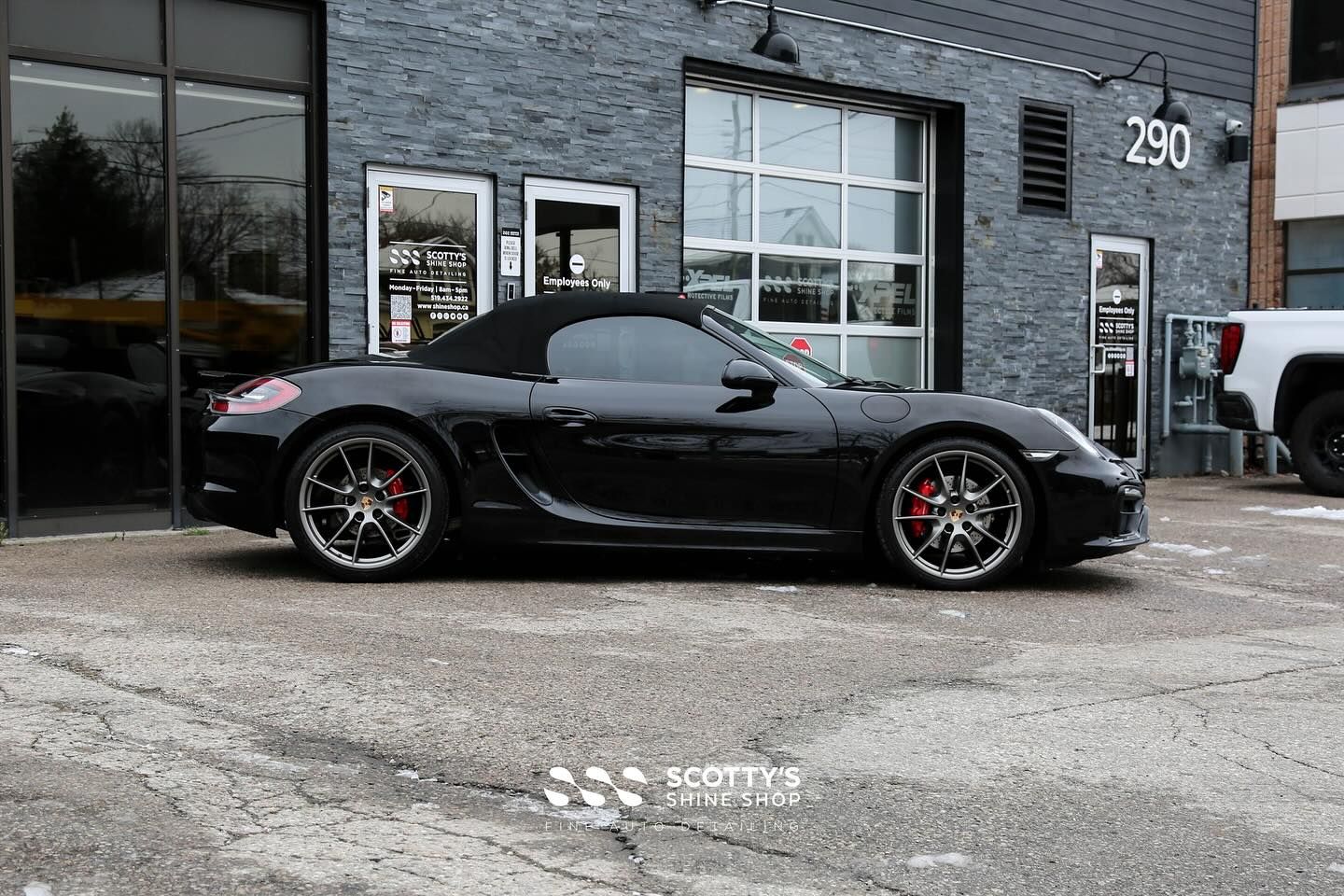Porsche Boxster Premium Detailing Package and Xpel Window Tint