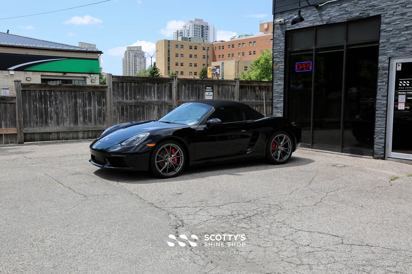 Porsche Boxster S | Premium Suntek Ultra Paint Protection Film