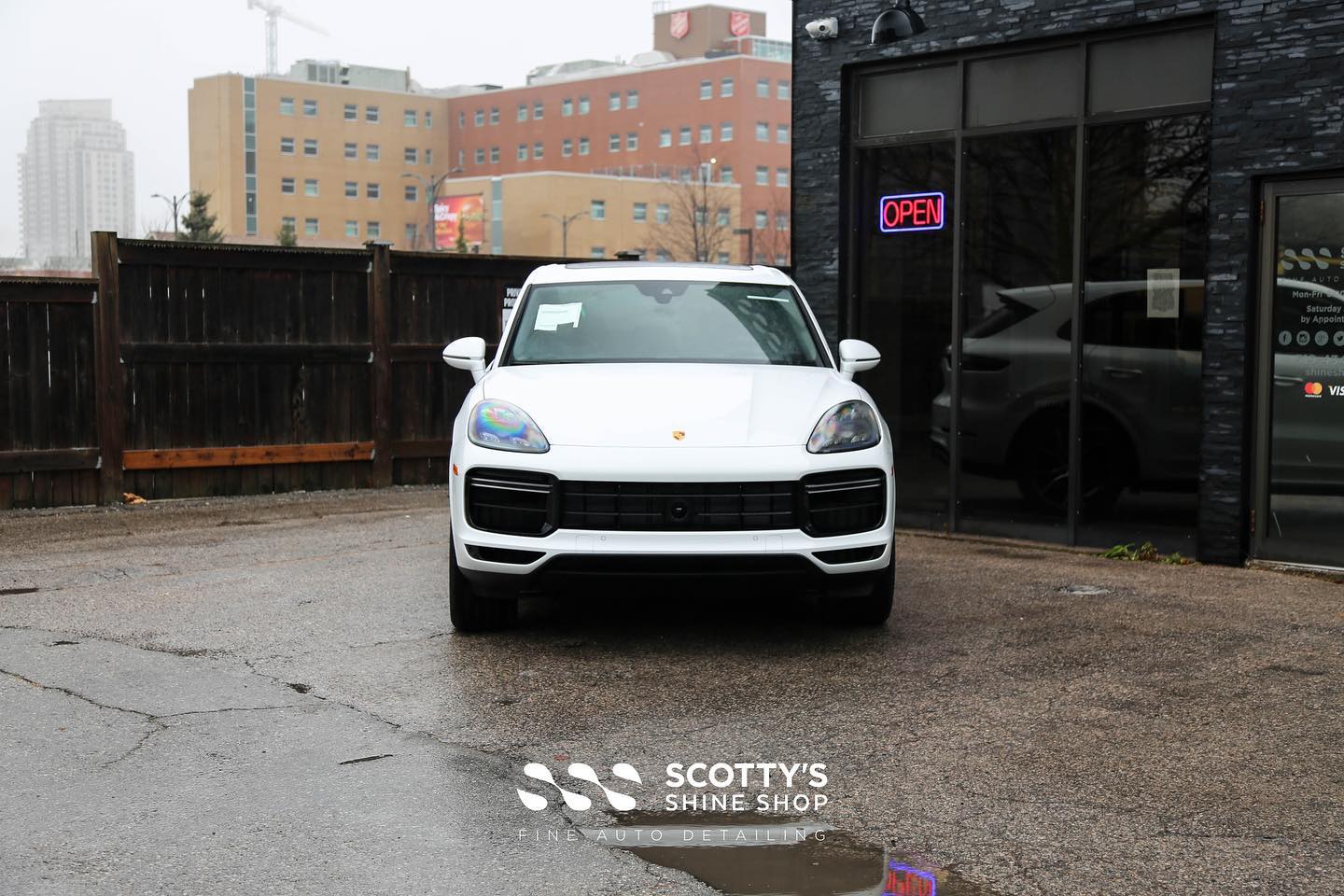 Porsche Cayenne Turbo Xpel Paint Protection Film London