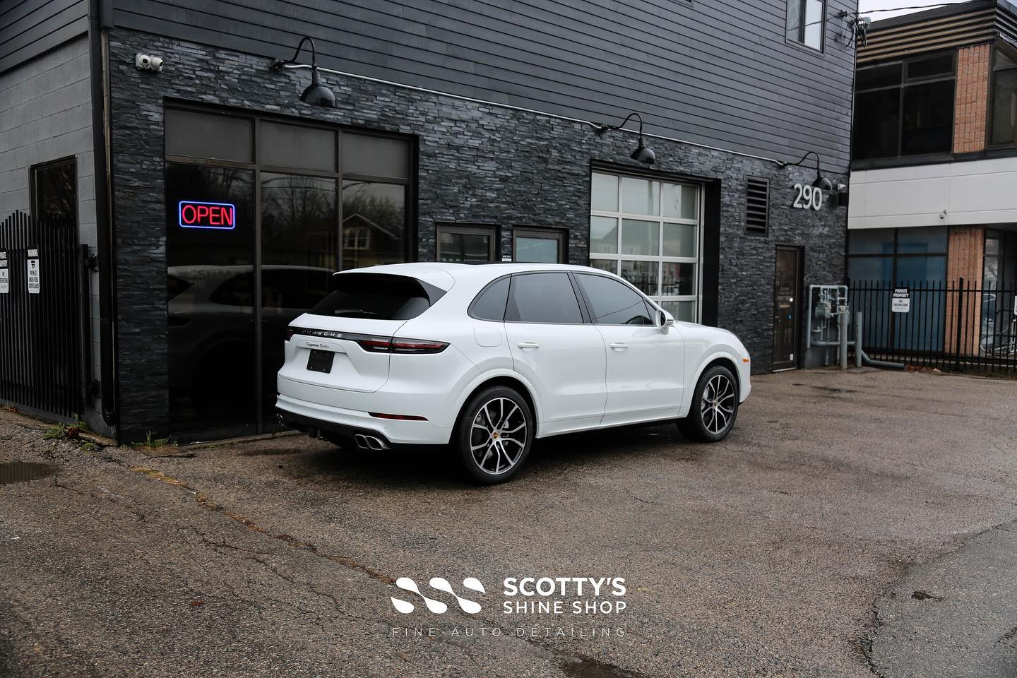 Porsche Cayenne Turbo Xpel Paint Protection Film London