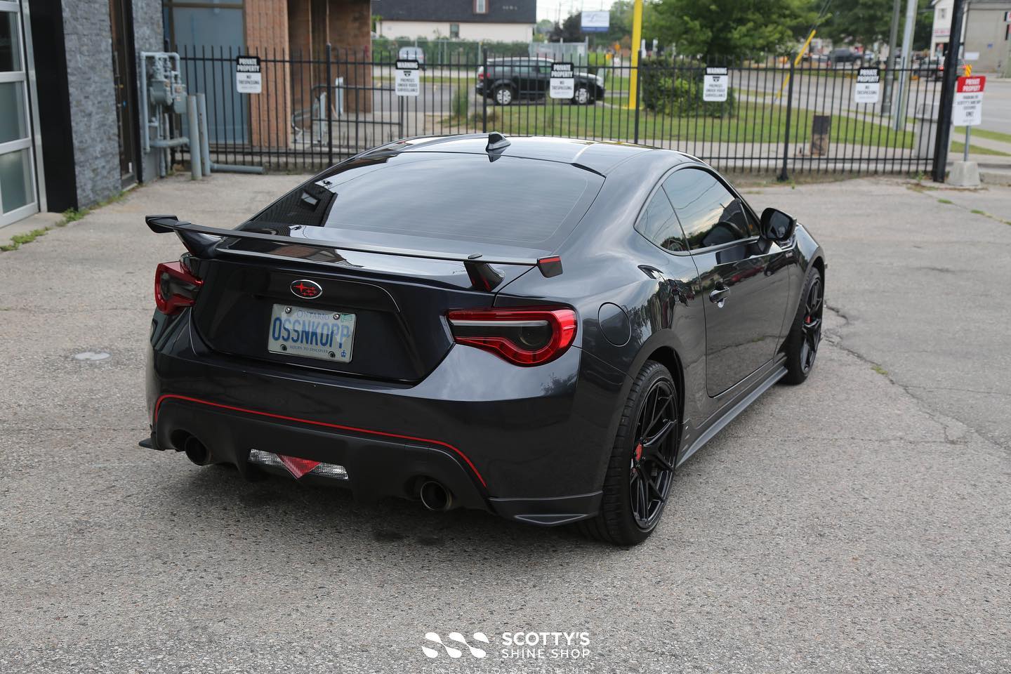 Subaru BRZ Paint Correction, Ceramic Coating, and headlight tint!