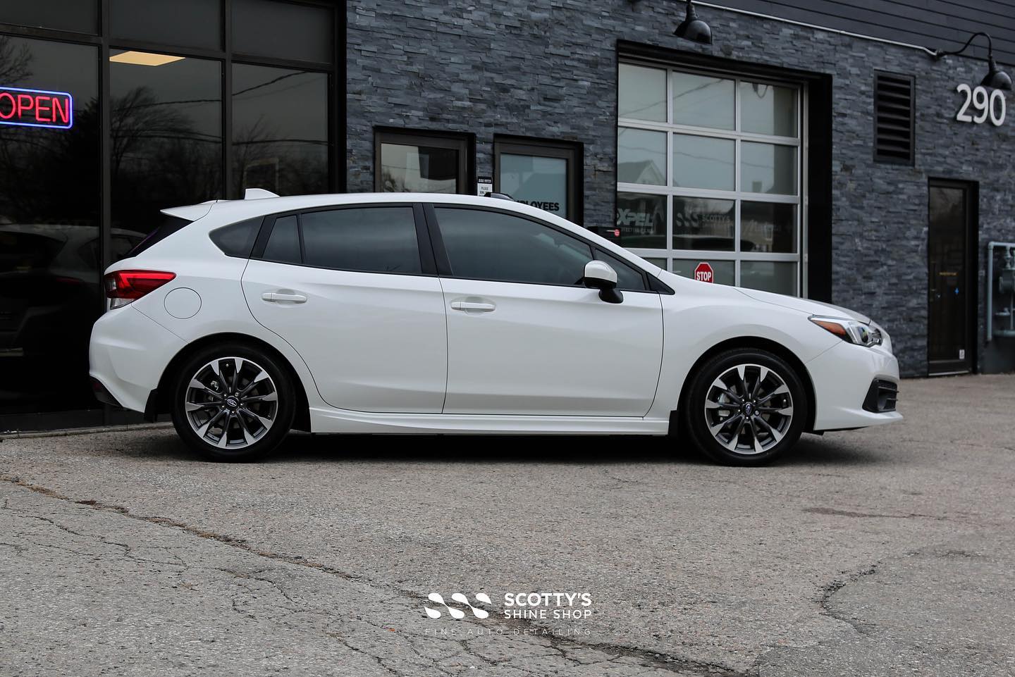 Subaru Impreza Xpel Prime XR Ceramic Window Tint London, Ontario